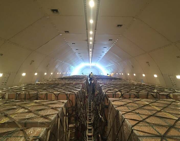 Within one month Bright Lines Cargo successfully landed two B777Fs ...