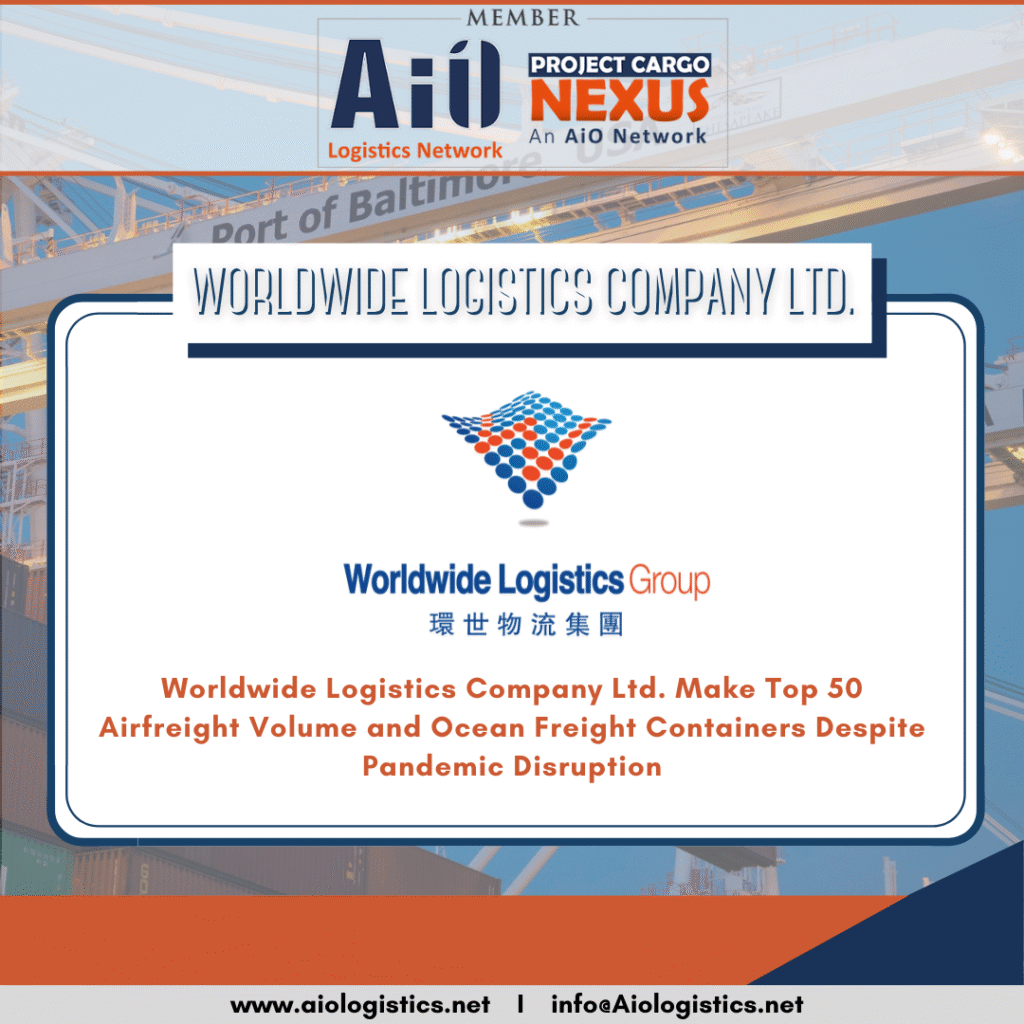 Worldwide Logistics Company Ltd. Make Top 50 Airfreight and Ocean ...
