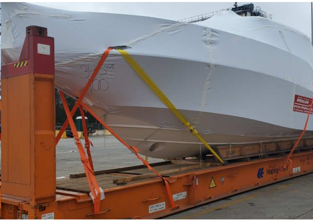 All Points Container Line Transports Boat and Flying Bridge from USA to ...