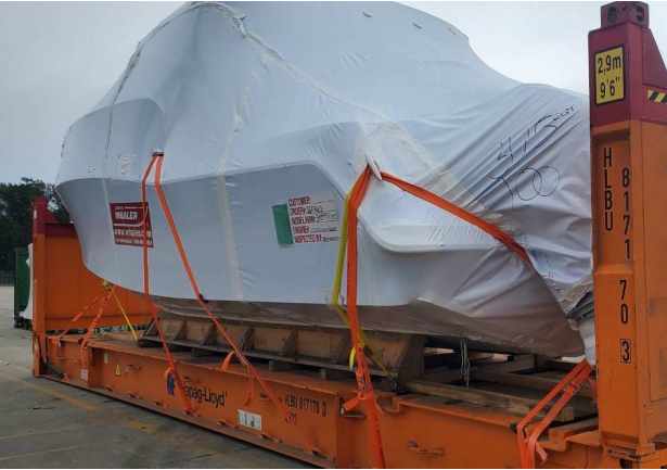 All Points Container Line Transports Boat and Flying Bridge from USA to ...